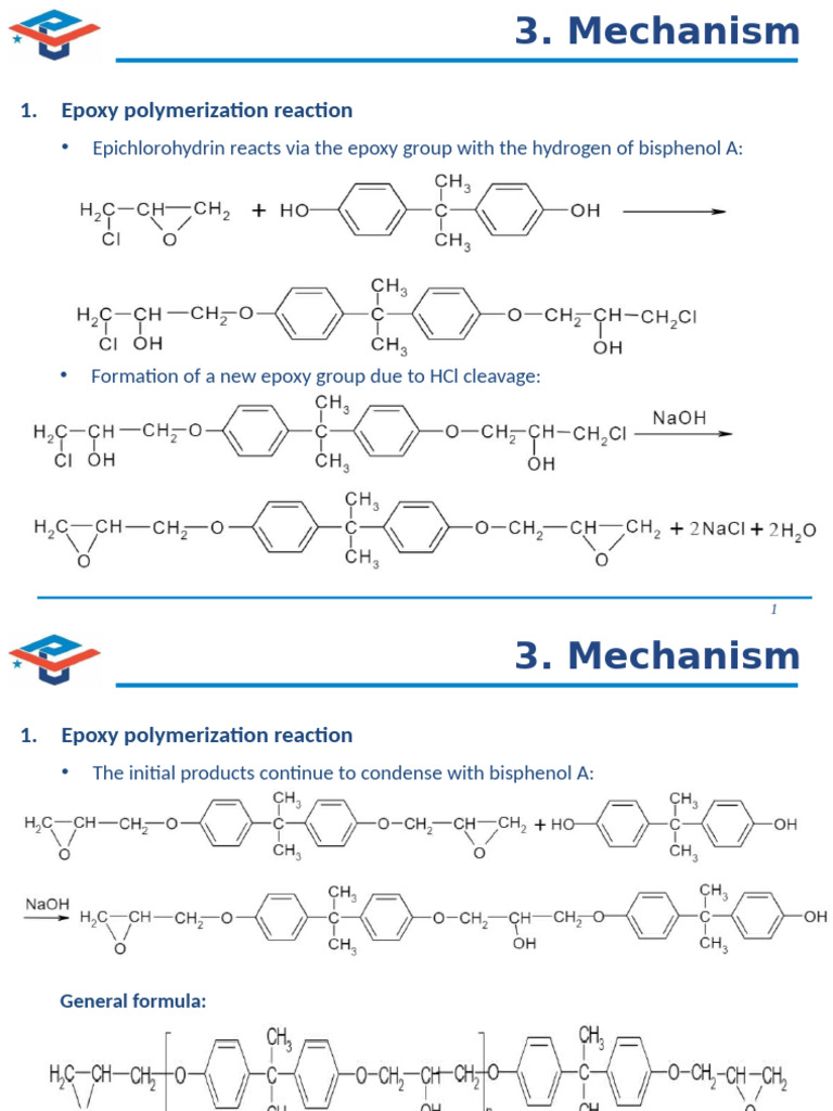 Epoxy Polymerization Mechanism | PDF