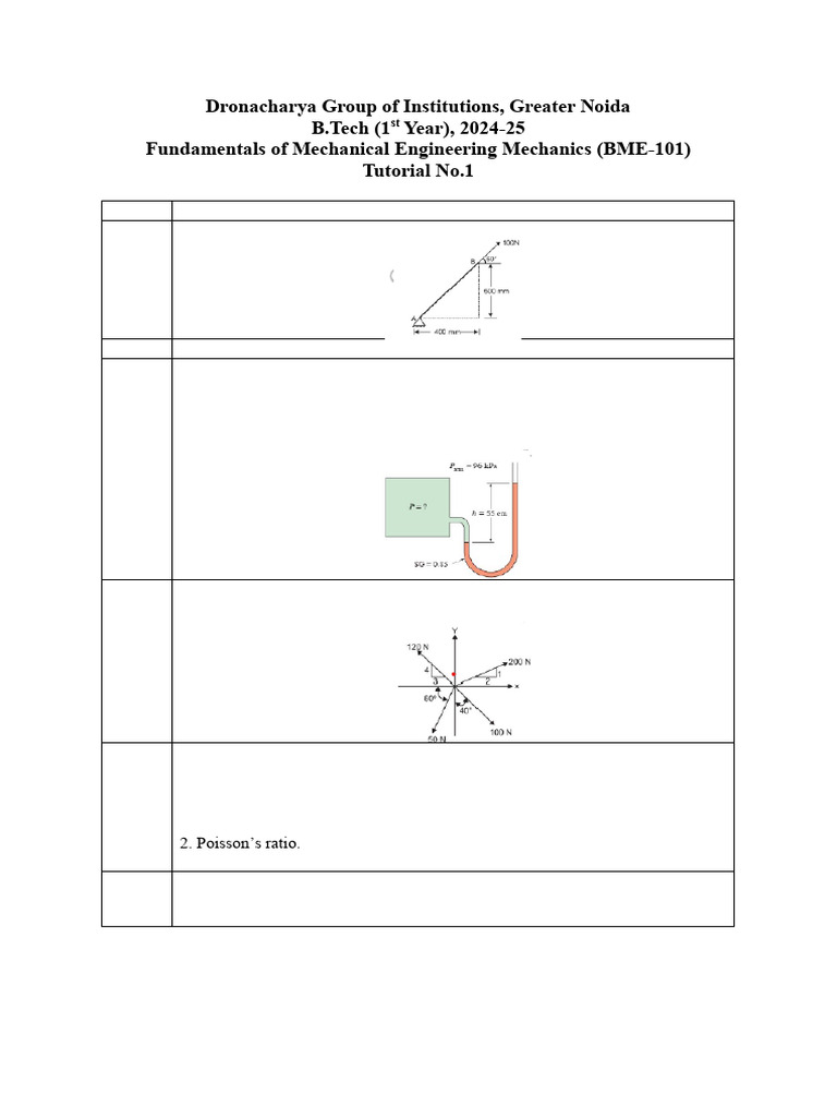 FMEM Tutorial No. 1 | PDF