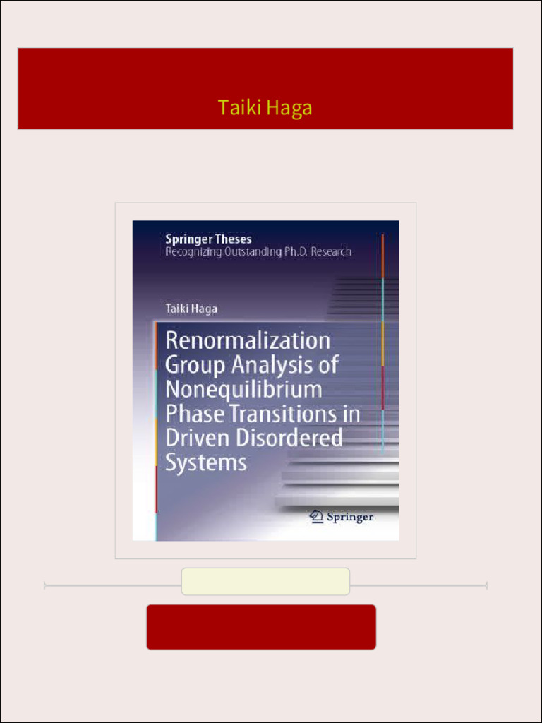 Download full Renormalization Group Analysis of Nonequilibrium Phase ...