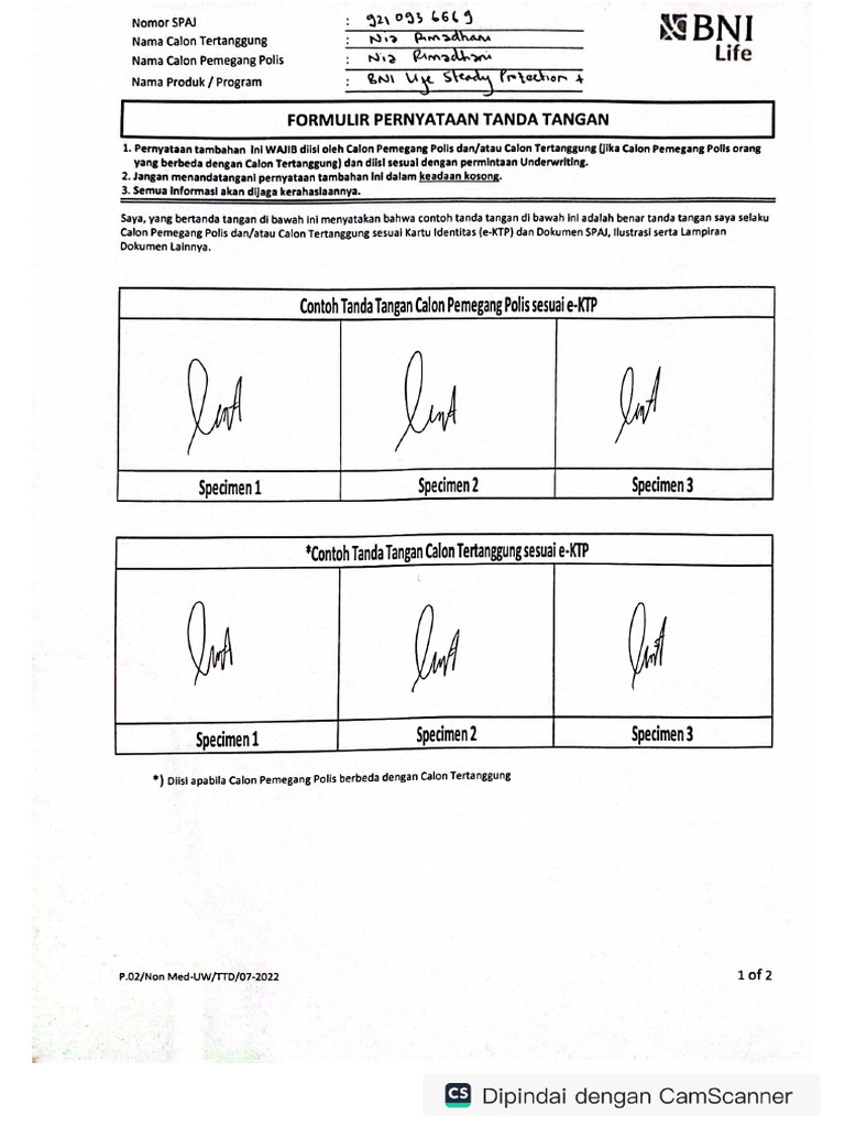 Form TTD | PDF