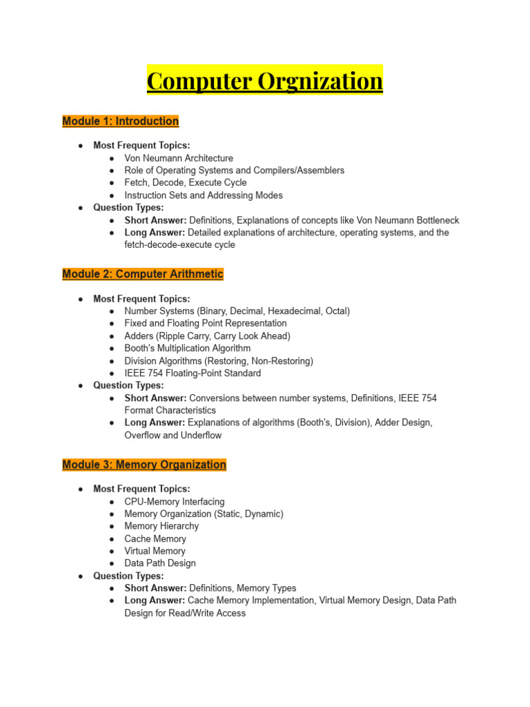 Computer Organizer Suggestion | PDF | Central Processing Unit | Office ...