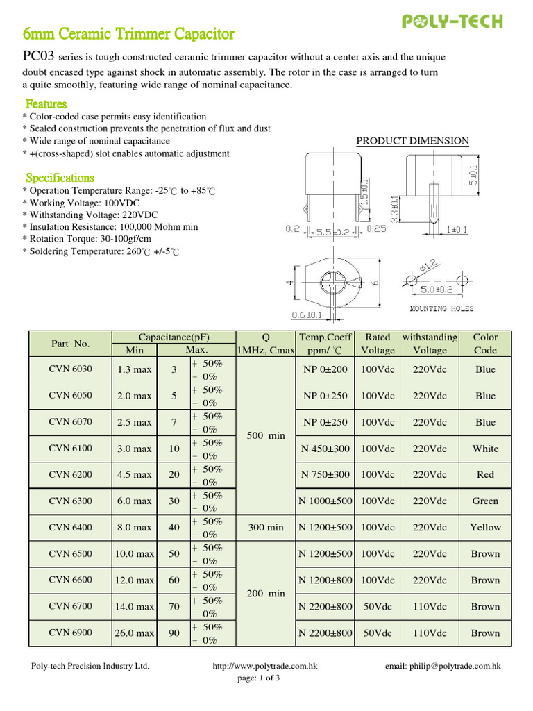 cvn | PDF | Capacitor | Capacitance