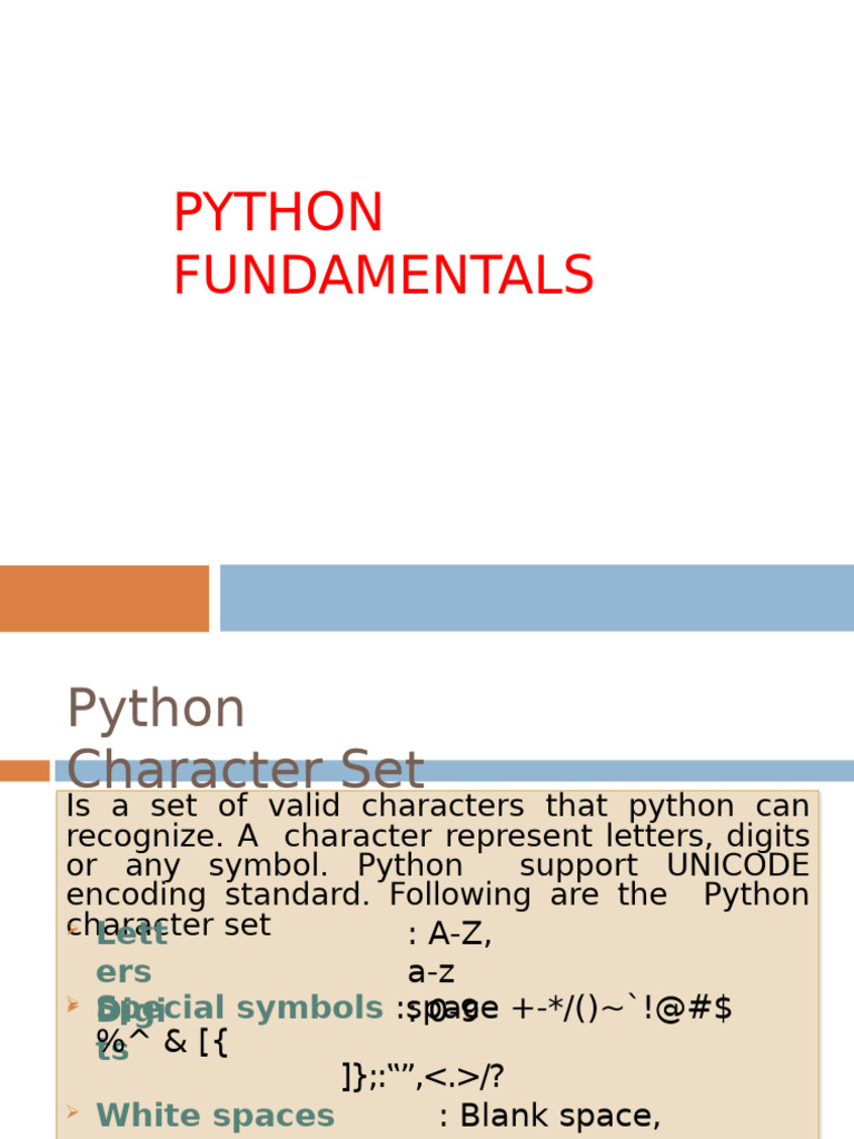 2020 Chapter 3 FEATURES OF PYTHON | PDF | Data Type | Parameter (Computer Programming)