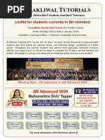 Foundation Advanced 2025 Leaflet | PDF | Lecture | Teachers