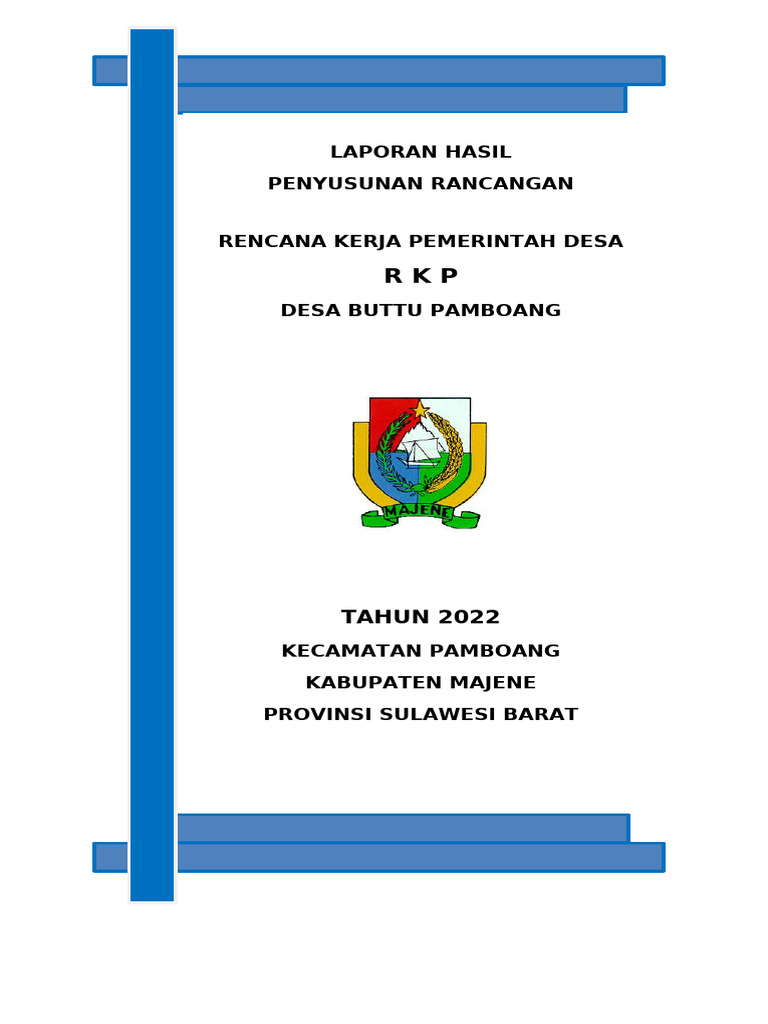 1.SAMPUL Laporan Hasil Rancangan | PDF