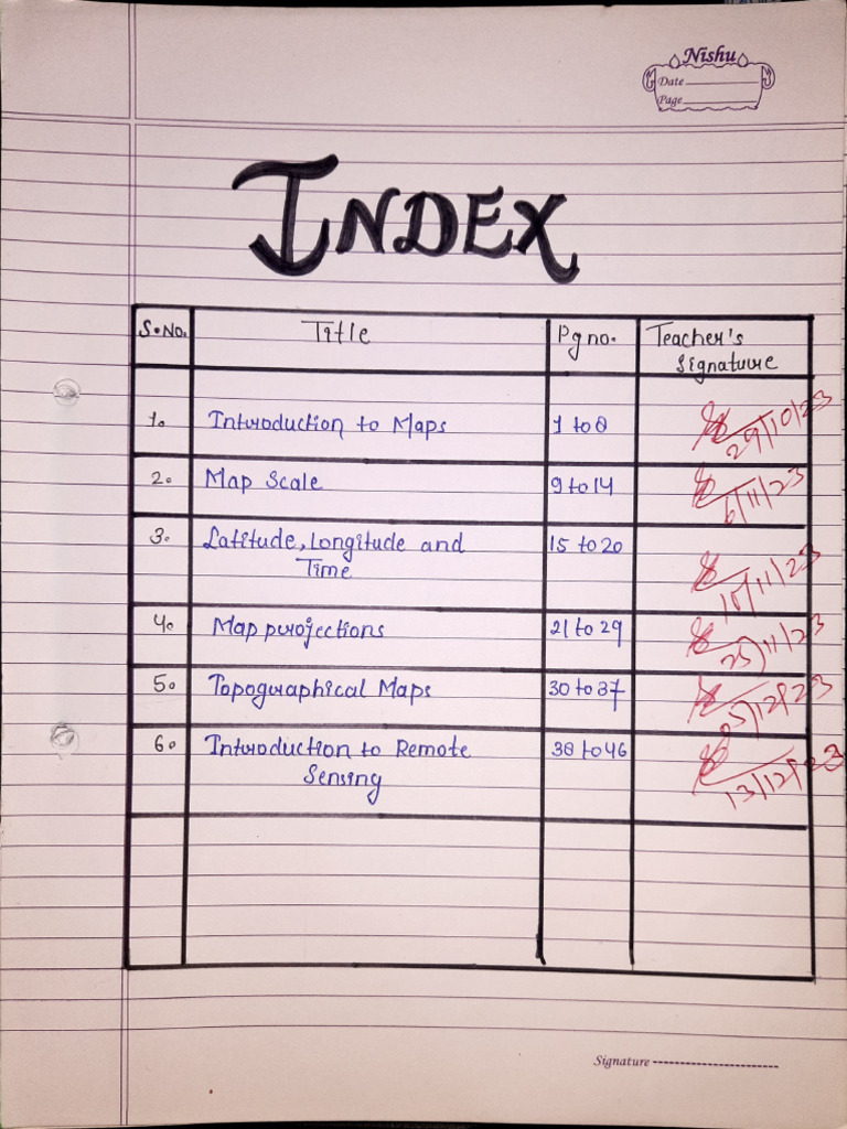 Class 11 Geography Practical Guide | PDF