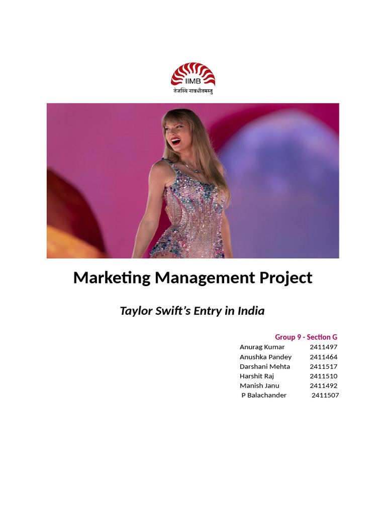 Taylor Swift | PDF | Pricing | Taylor Swift