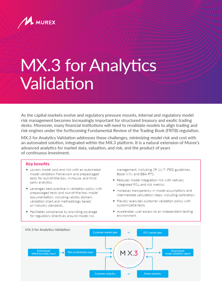 Brochure mx3 Analytics Validation | PDF | Economies | Business