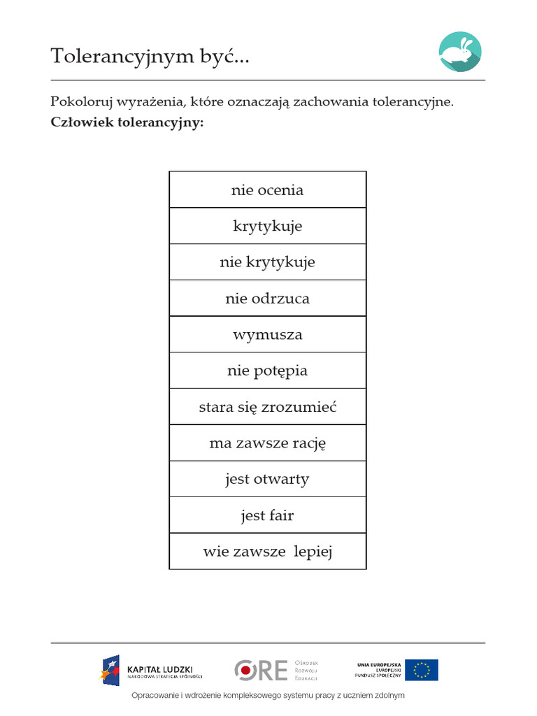 Tolerancja - Karty Pracy | PDF