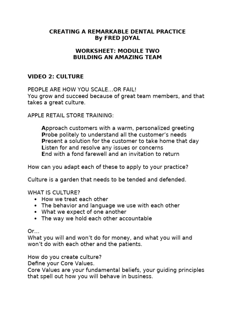 07-Worksheet Module 2 | PDF | Incentive | Psychology