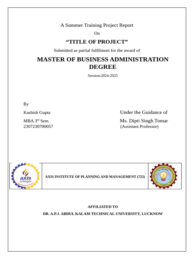 STPR FRONT PAGES | PDF