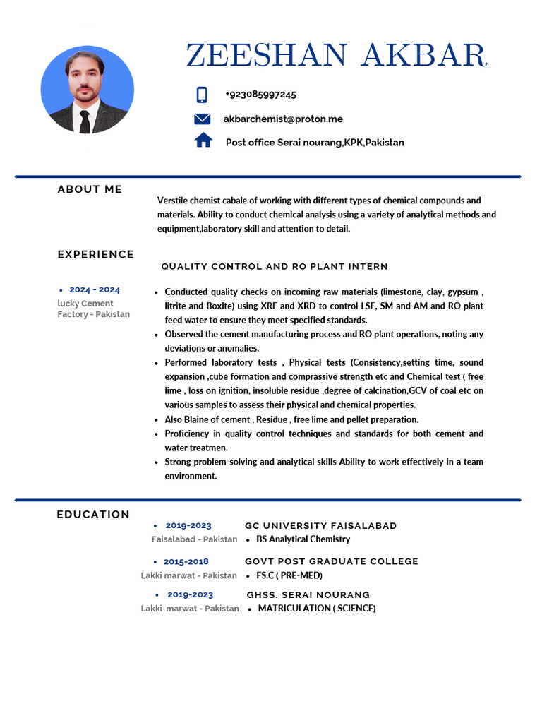 my cv b | PDF | Cement | Physical Sciences