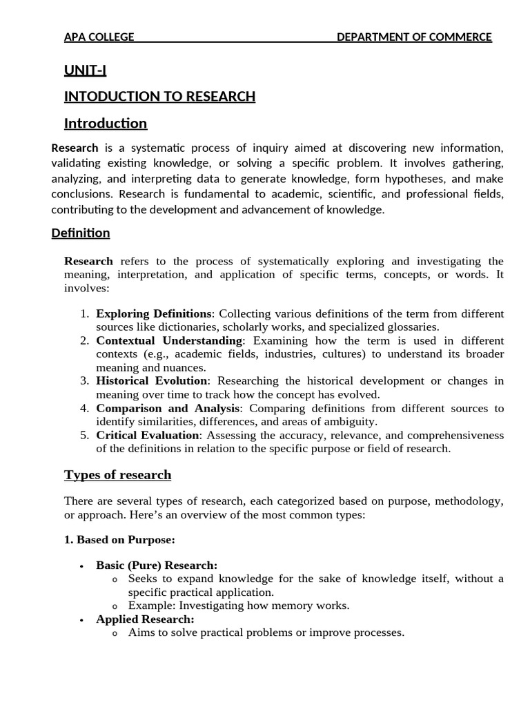 research methodology | PDF | Sampling (Statistics) | Methodology