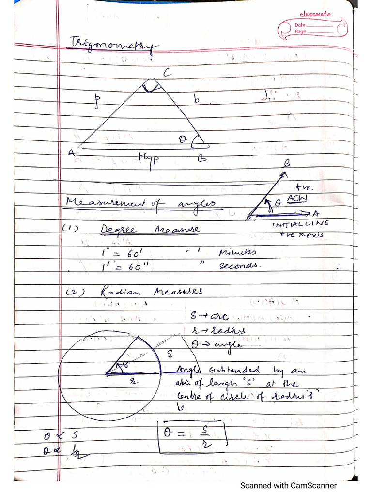 TRIGONOMETRY 1 | PDF