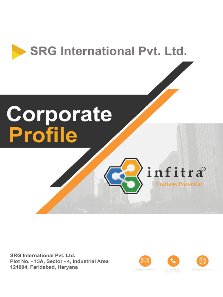 SRG Corporate Profile 2 (1) | PDF | Sheet Metal | Secondary Sector Of The Economy