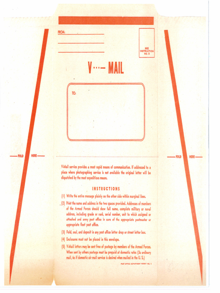 V-Mail Scan 95pct of Original Size To Print On Letter Size | PDF