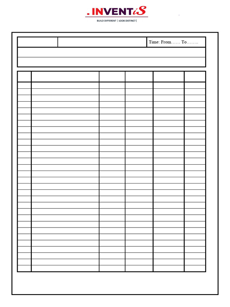 Toolbox Talks Attendance Sheet | PDF