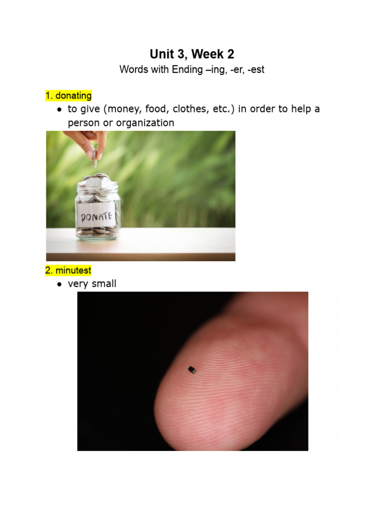 Unit 3, Week 2 | PDF