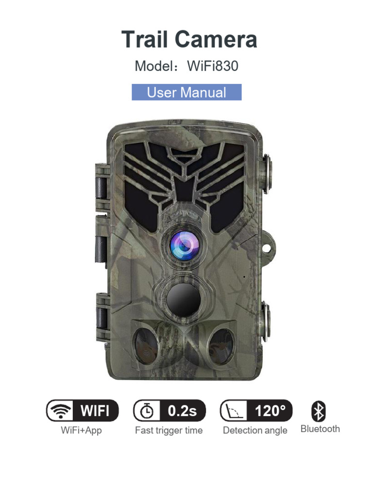 WIFI830 user manual | PDF | Camera | Mobile App