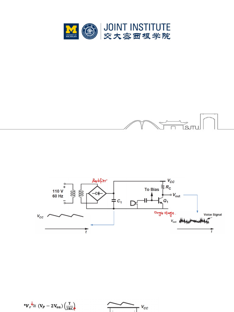 Chapter 8 Differential Amplifier Lecture Notes Pdf Amplifier