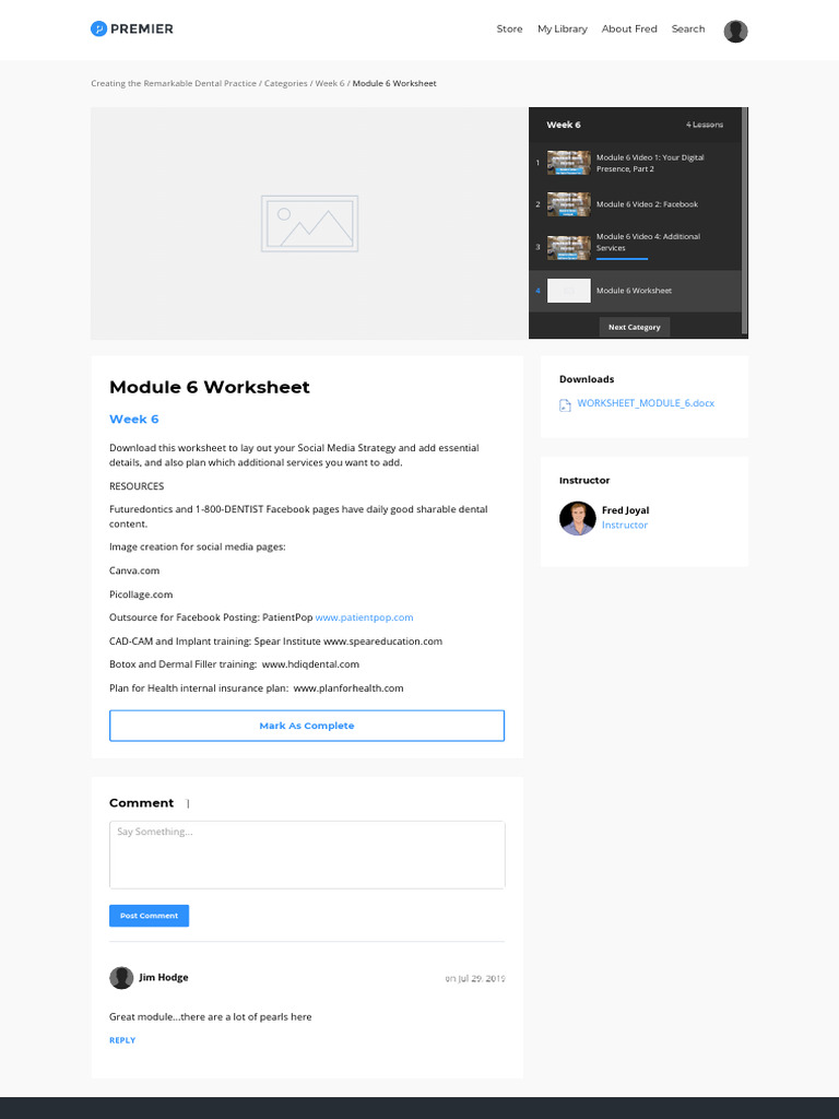 04-Module 6 Worksheet | PDF