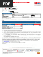 Sbi Policy Payment Receipt | PDF | Insurance | Life Insurance