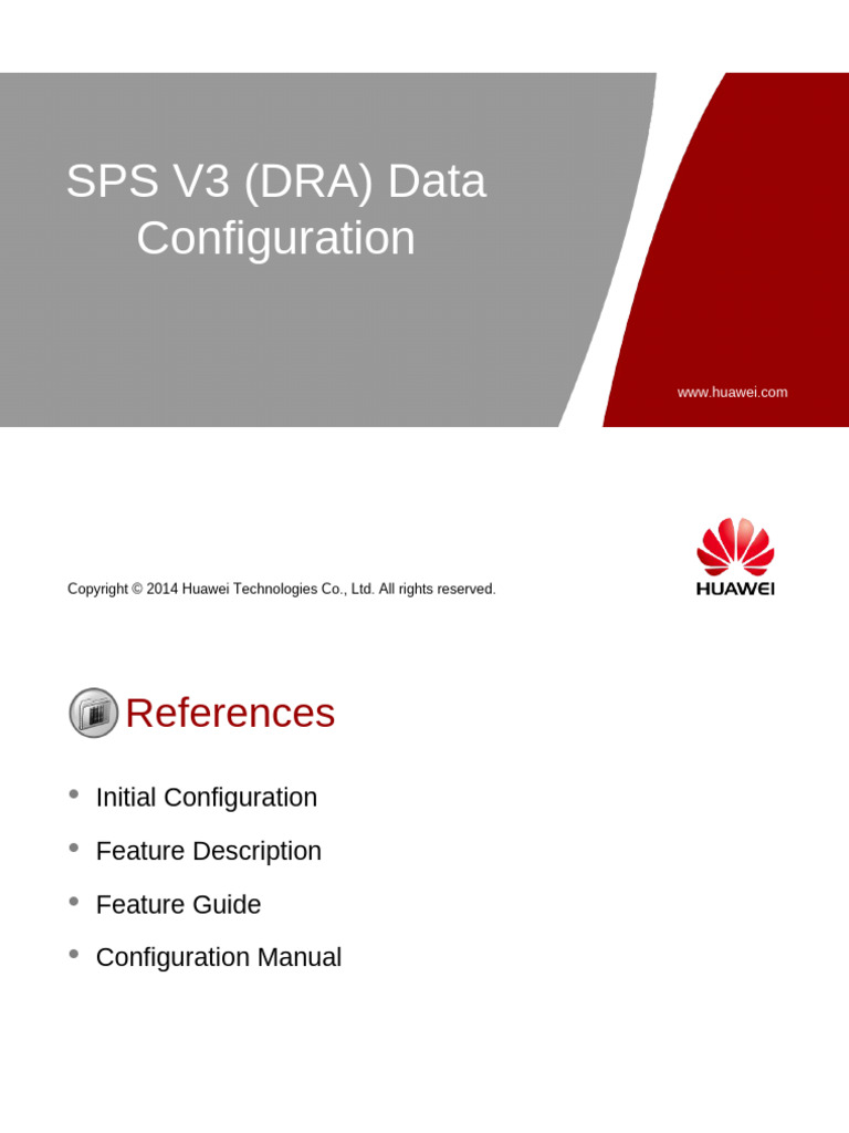 Sps 7.2 Oas053201 Sps v3 (Dra) Data Configuration Issue 3.00 | PDF | Databases | All Rights Reserved