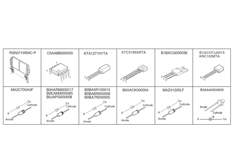 Electronic Component Codes | PDF | Anode | Electrochemistry