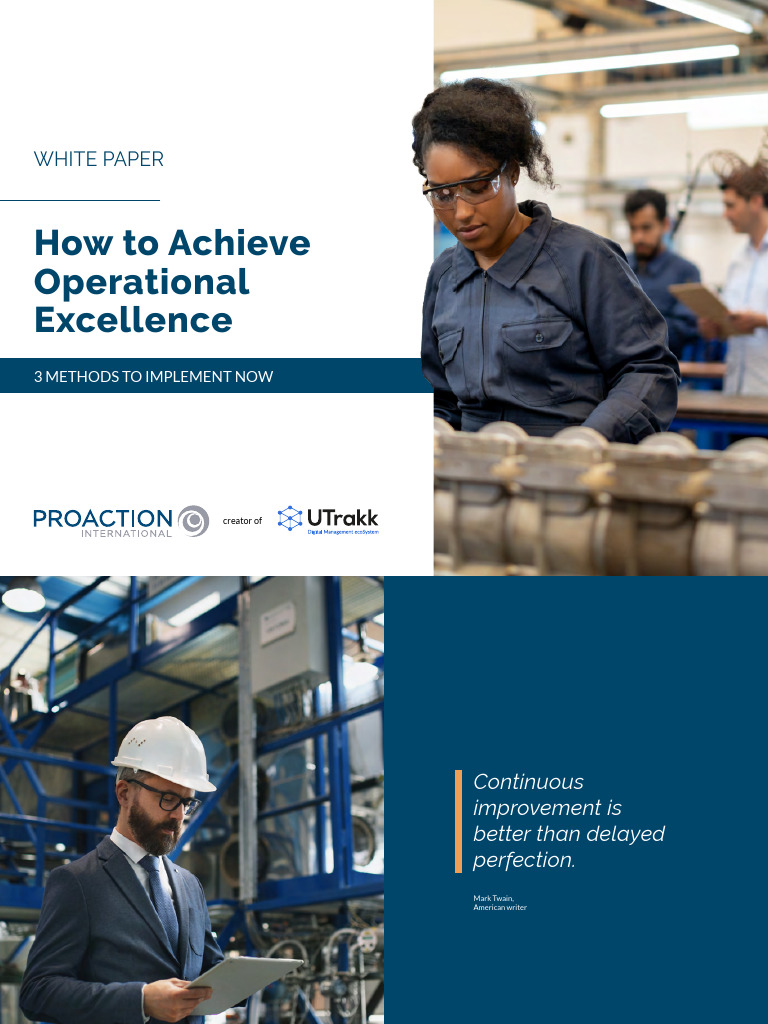 How To Achieve Operational Excellence | PDF | Lean Manufacturing | Business