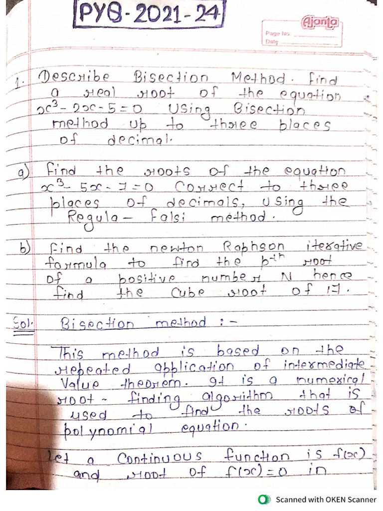 Maths Pyq (2021-24) Solution | PDF