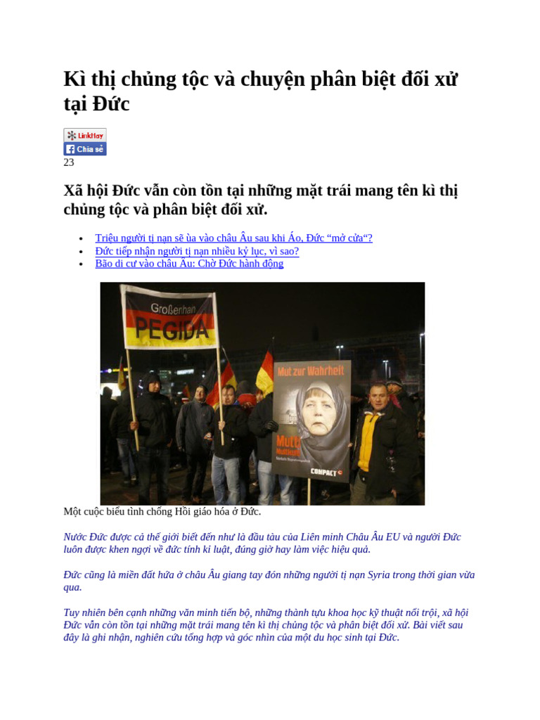 Ky Thi Chung Toc Va Chuyen Phan Biet Doi Xư o Duc | PDF