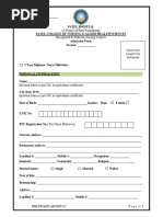 PNC Registration Form | PDF | Nursing | Health Care