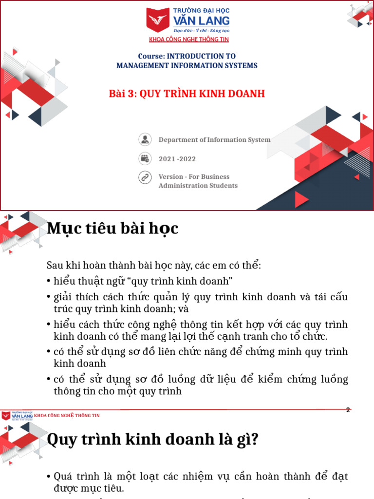 L3 - Business Process - VI | PDF