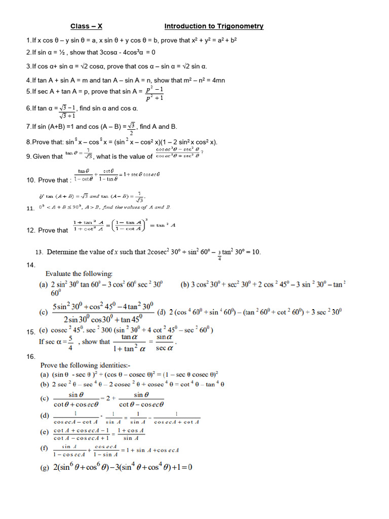 Trigonometry | PDF