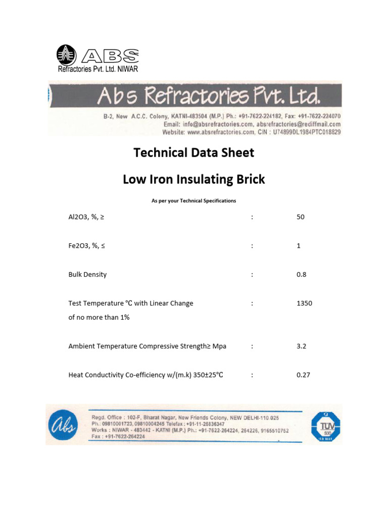 Technical Data Sheet (1) | PDF