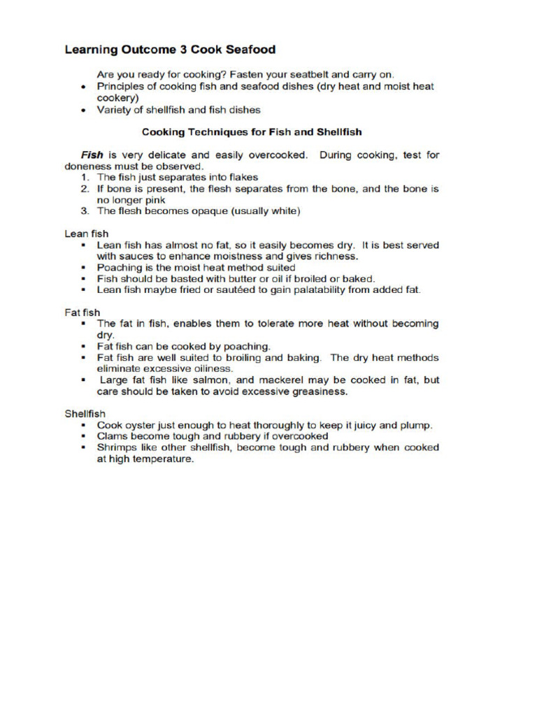 Cooking Methods: Moist vs. Dry Heat | PDF