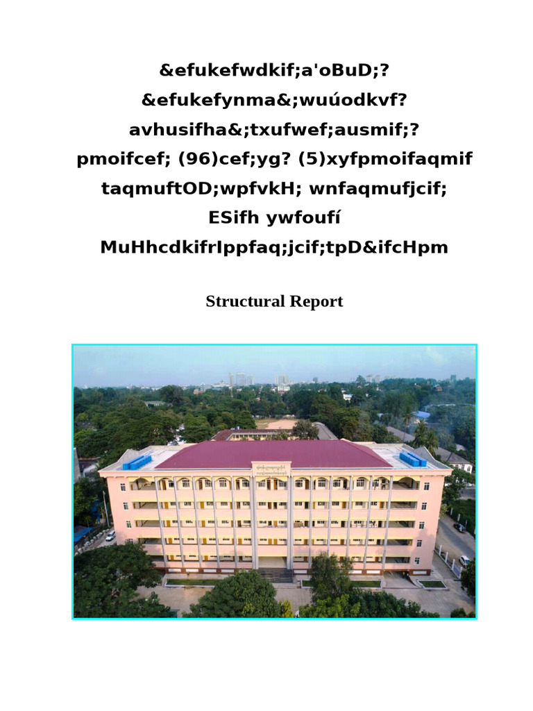 TTC Structrual Report(27.4.19)Final | PDF | Deep Foundation | Materials