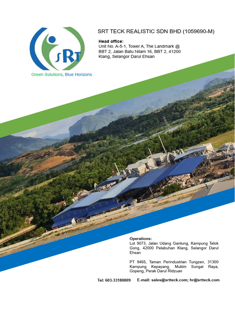 1 Srt Teck Realistic Corporate Profile Pdf Scrap Electronic Waste