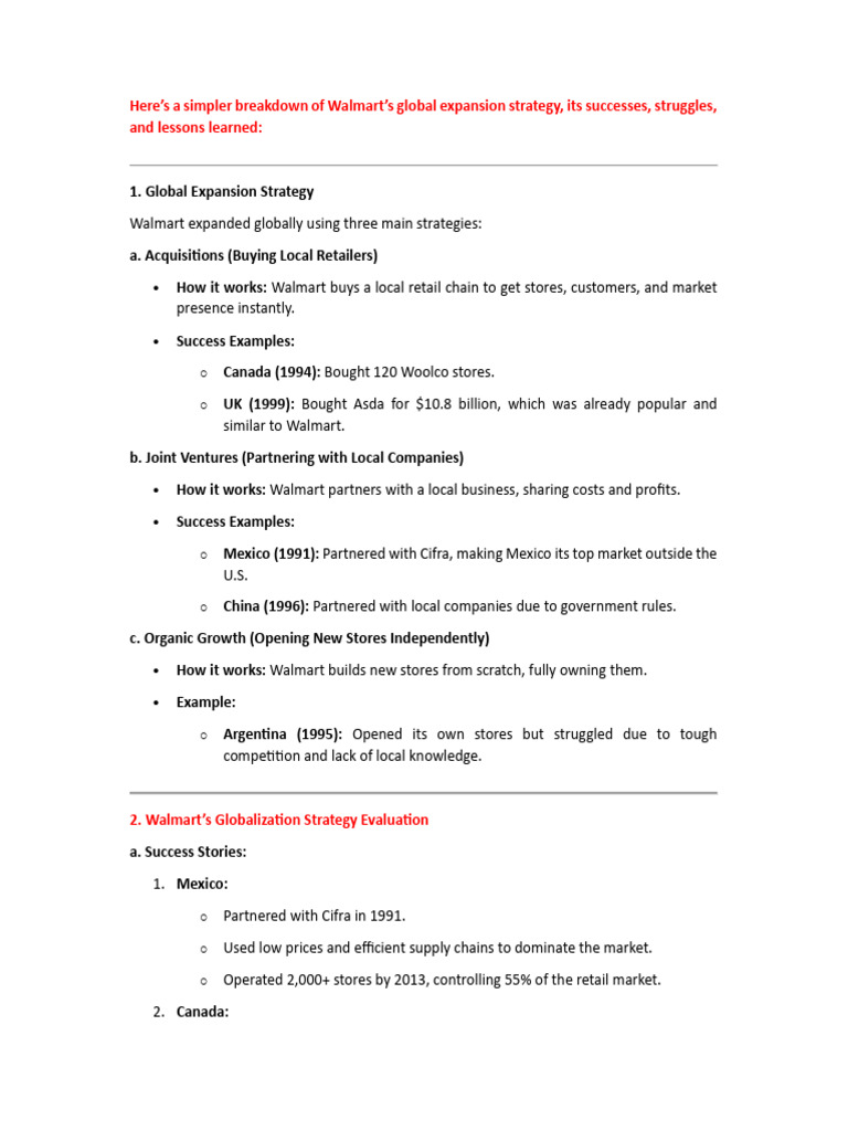 Walmart Pdf Walmart Business