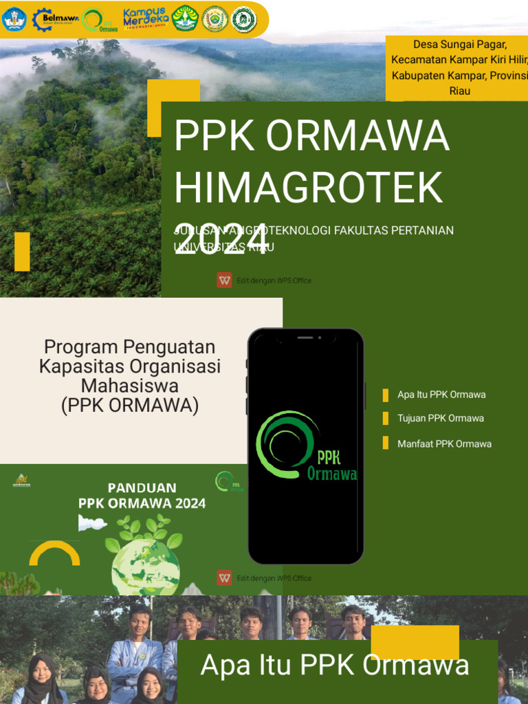 Program PPK Ormawa HIMAGROTEK | PDF