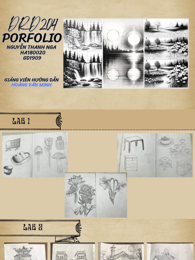 DRD204 DRD204: Porfolio Porfolio | PDF