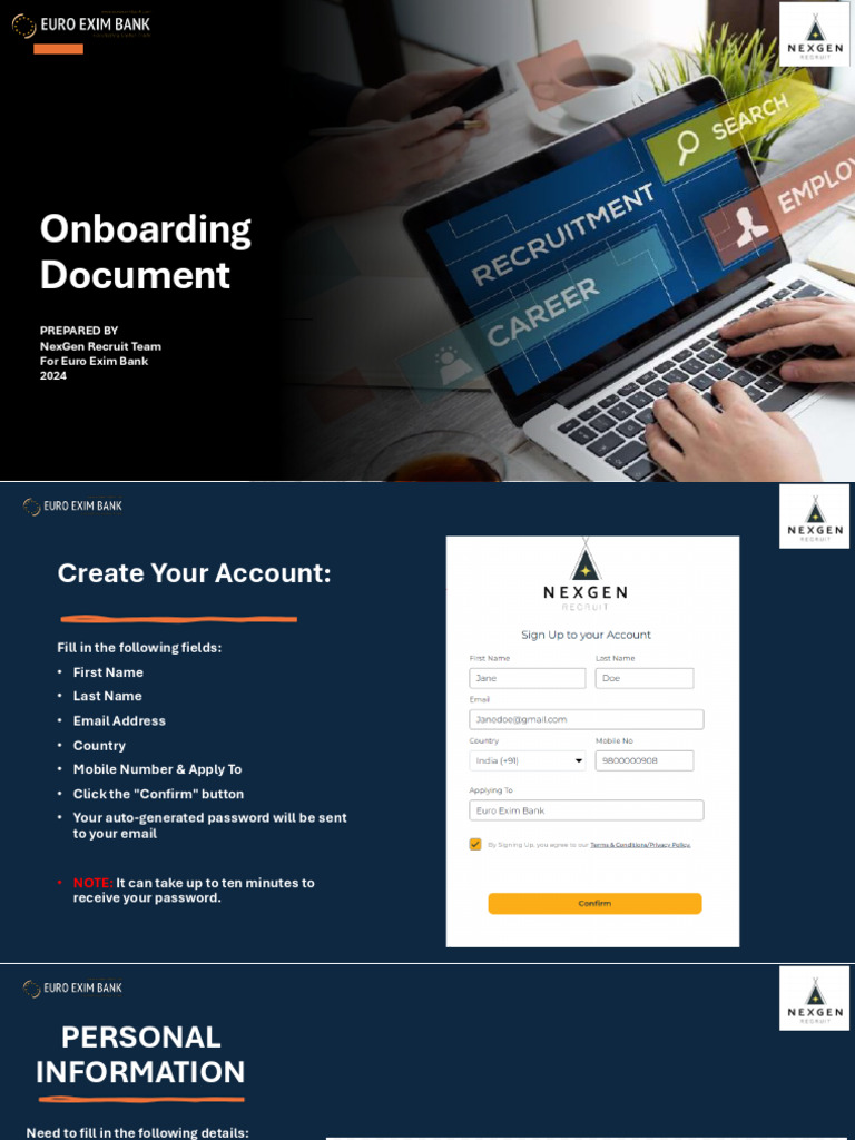 NexGen Onboarding Manual (v1.4) | PDF
