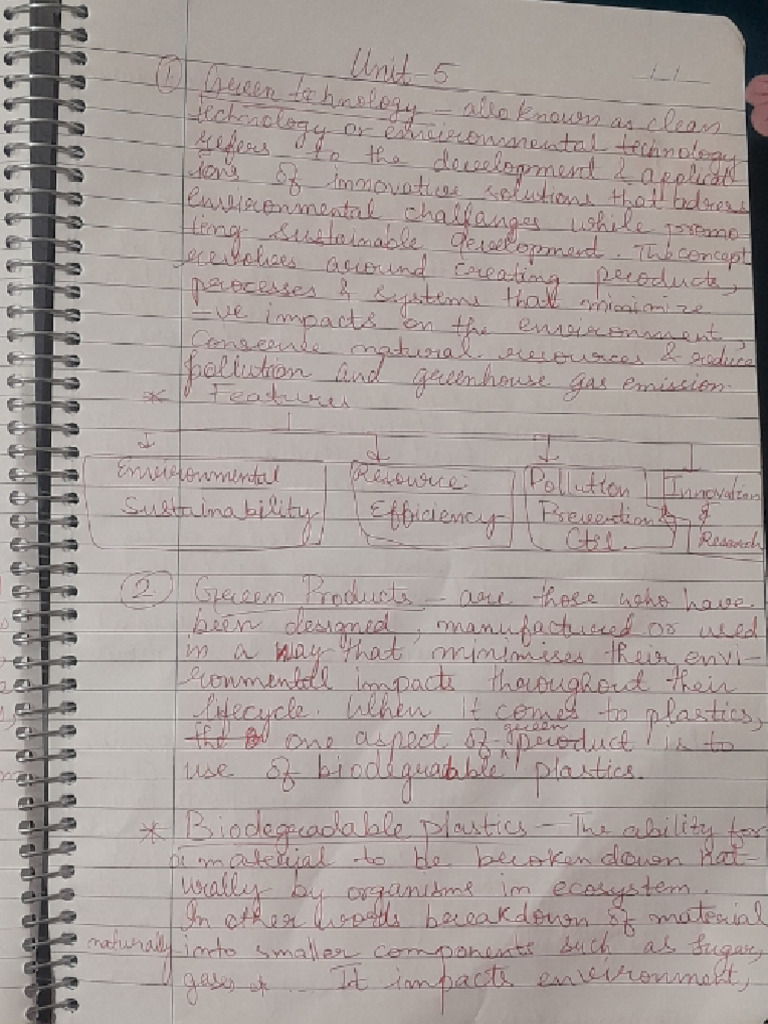 Unit 5 Handwritten Notes (MD EVs) | PDF