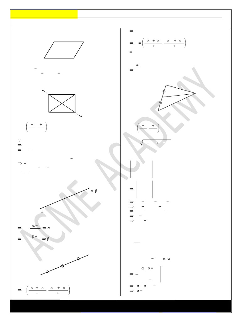 Rectangular Cartesian (Level 2) Solution | PDF | Triangle | Geometry
