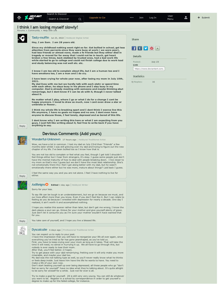 www-deviantart-com-forum-community-life-2676185- | PDF