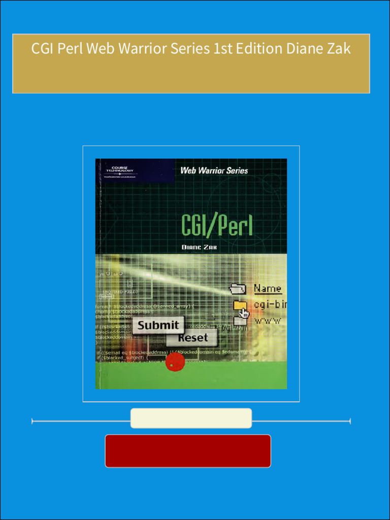 PDF CGI Perl Web Warrior Series 1st Edition Diane Zak download | PDF ... PDF CGI Perl Web Warrior Series 1st Edition Diane Zak download | PDF ...