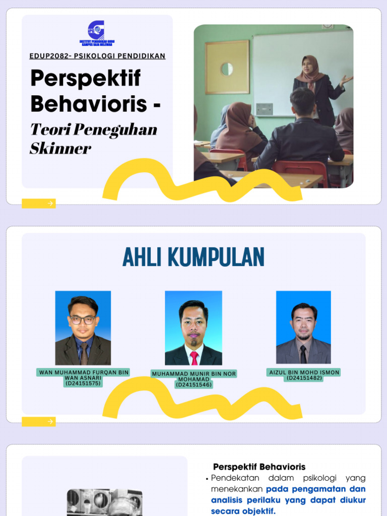 Teori Peneguhan Skinner | PDF