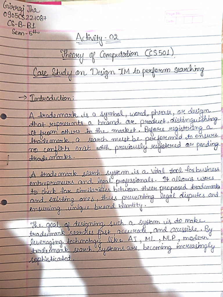 case study toc activity 2 | PDF