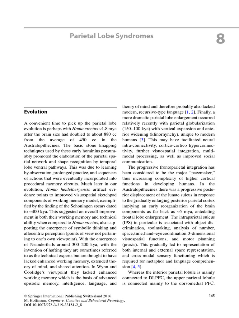Parietal Sindromes | PDF
