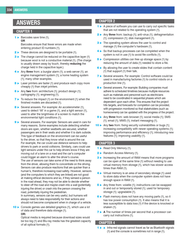 ICT-Answers | PDF | Computer Data Storage | Backup